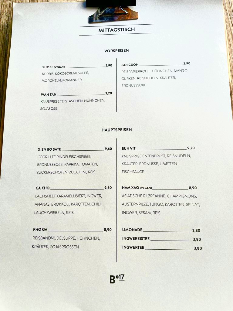 Breitengrad 17 | Vietnamesisches Restaurant | Stuttgart und Ludwigsburg